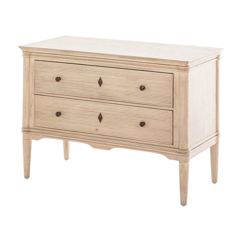 Blonde wood nightstand store